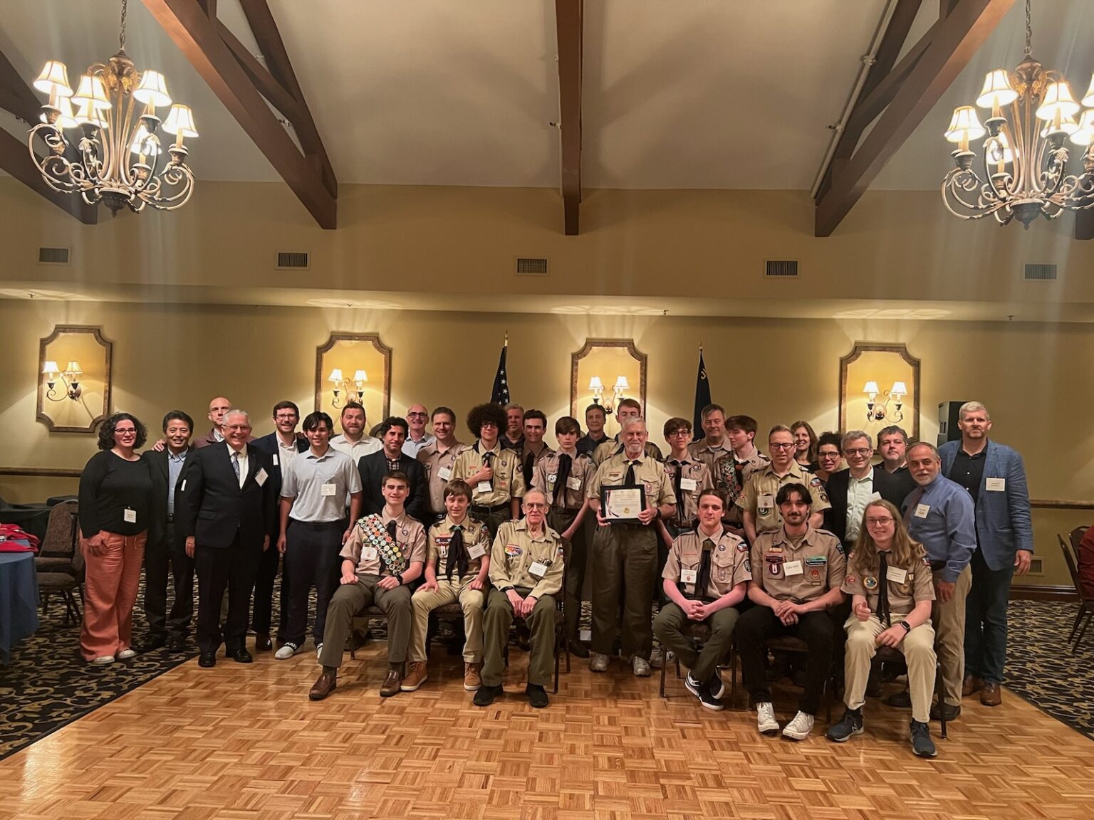 Scoutmaster Awarded With Eagle Scout Honor - TROOP 146